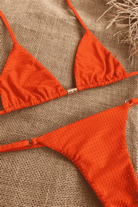 Biquini Basic Laranja Santo Sal
