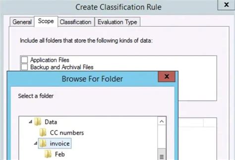 Using File Server Resource Manager Fsrm To Locate And Classify Sensitive Data Interface