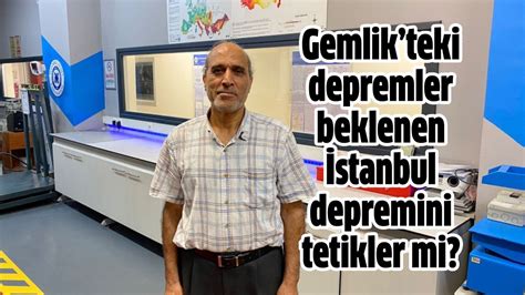 Gemlikteki depremler beklenen İstanbul depremini tetikler mi Hürsöz Gazetesi