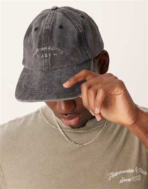 Abercrombie And Fitch Casquette De Baseball à Visière Avec Logo