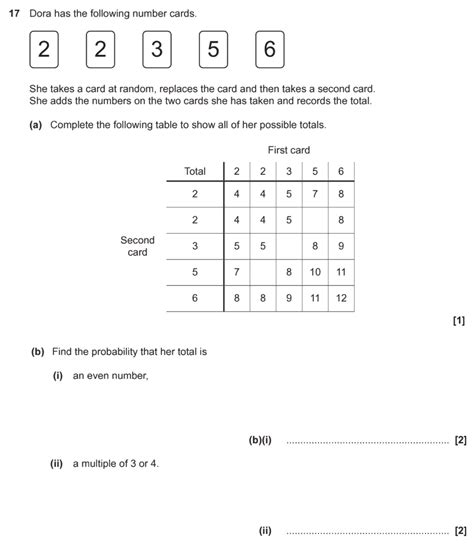 GCSE 9 1 Maths Probability Past Paper Questions Pi Academy