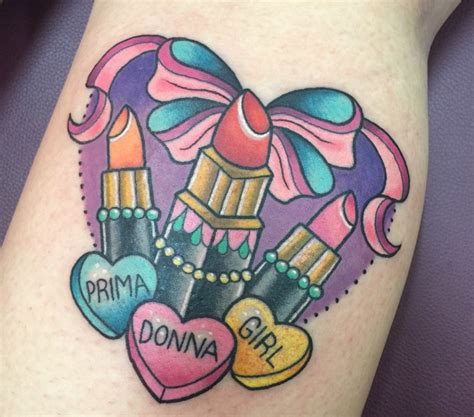 Girly Makeup Tattoos