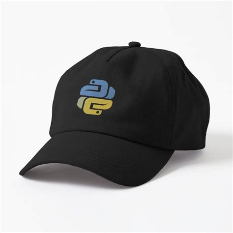 Python Logo Cap For Sale By Sky25husseini In 2025 Python Logo Dad