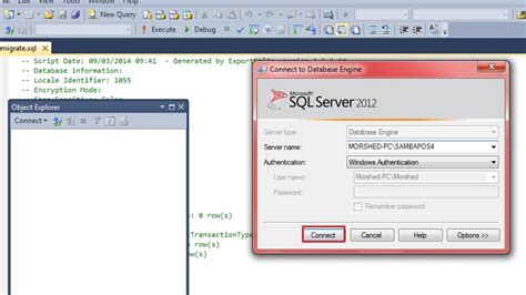How To Migrate From Sql Compact Edition Sdf File To Sql Server 2012