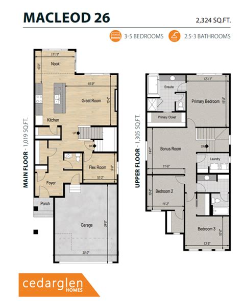 Cranstons Riverstone Macleod 26 Plan Calgary Ab Livabl