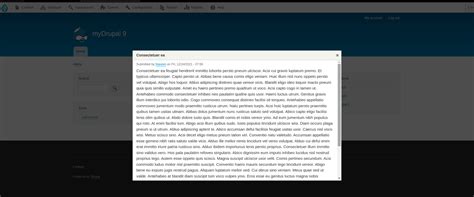 steps to create drupal 8 9 modals along with twig implementation