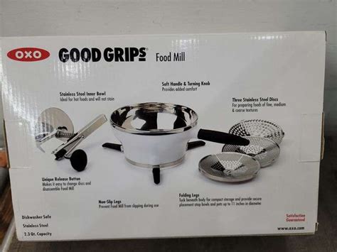 Oxo Goodgrips Food Mill 9a Lil Dusty Online Auctions All Estate
