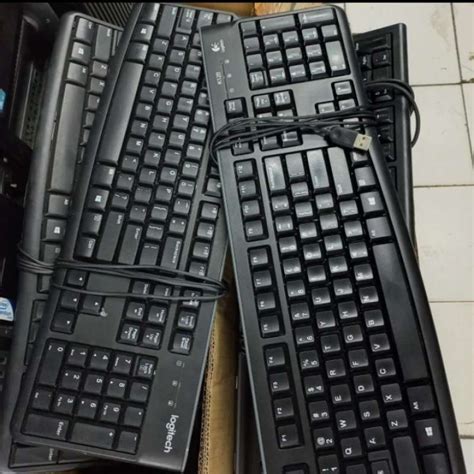 Jual Second Logitech Keyboard K Mouse B Murah Dan Normal Keyboard Mouse Di