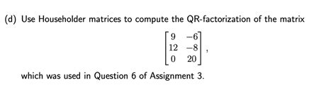 Pt Orthogonalization Methods A Given Chegg