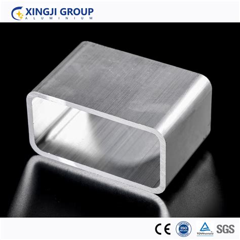China Factory 6060 Extruded Aluminum Alloy Profile Rectangle Hollow