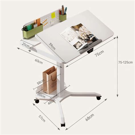 Height Adjustable Tilt Top Writing Table Drafting Desk For Students