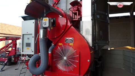 Pedrotti Grain Dryer Model Large 270 Mantua Province Italy Youtube