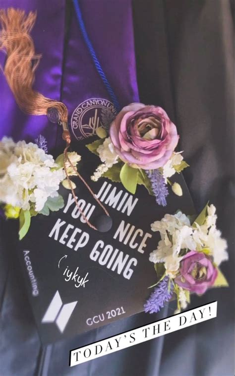 Bts Themed Graduation Cap Graduation Cap Decoration Graduation Cap