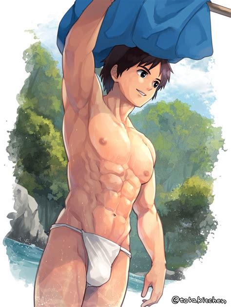 Rule 34 Abs Loincloth Loincloth Bulge Loincloth Only Muscles Muscular