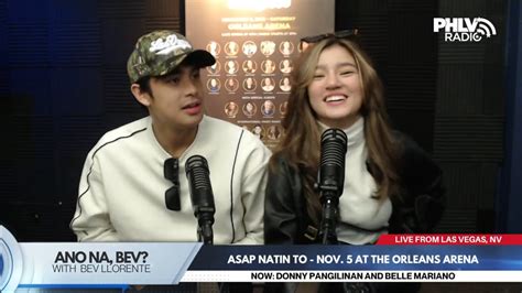 Missed It Live Heres Donbelle On Phlv Radio With Bev Llorente Youtube