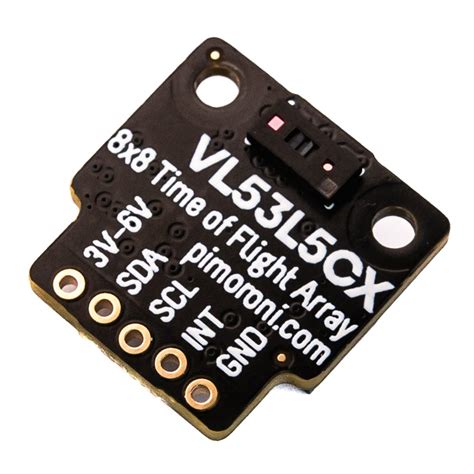 vl53l5cx 8x8 タイムオブフライト tof アレイセンサーブレークアウト robotshop