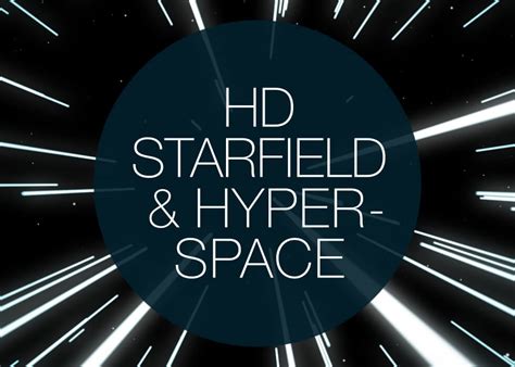 Simple Starfield And Light Speed Animations