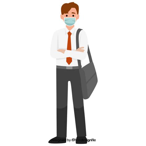Man During Pandemic Clipart Free Download