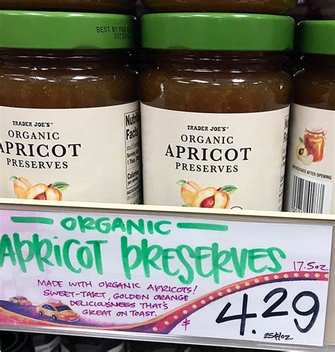 Trader Joes Organic Apricot Preserves Trader Joes Rants And Raves