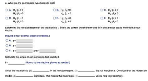 Solved 4 The Data Shown Below For The Dependent Variable