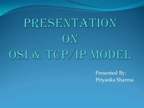 Ppt What Is Tcpip Powerpoint Presentation Free