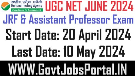 Ugc Net June 2024 Notification Apply Now For Assistant Professor And Jrf Positions