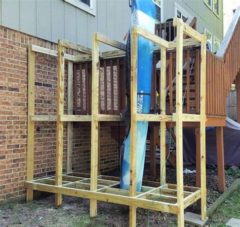 Diy Kayak Rack 20 Free Plans Blitsy