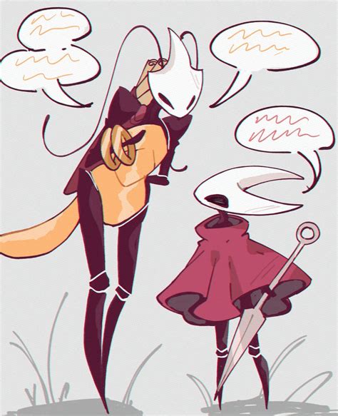 Hornet And Shakra Hollow Knight And 1 More Drawn By Momoiiroo Danbooru