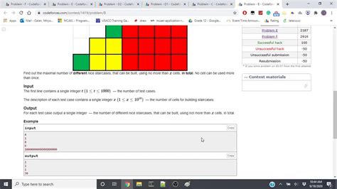 codeforces round 671 screencast solutions a e rank 29 youtube