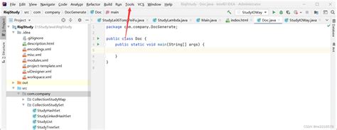用idea生成javadoc文档idea Doc导出 Csdn博客