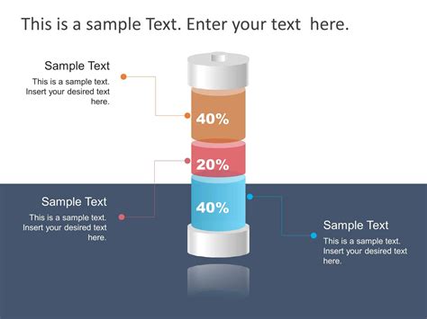Battery Status Bar PowerPoint Template SlideUpLift