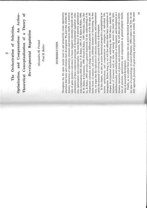 Pdf The Orchestration Of Selection Optimization And Compensation An