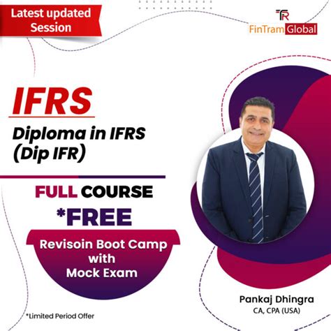 ACCA Diploma In IFRS Course Fees ACCA DIPIFR FinTram
