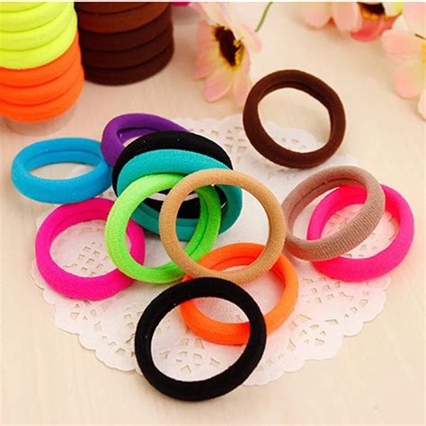 Sale 10 Pcs Women Girls Cute Hair Accessories Hair Ties Rope Rubber