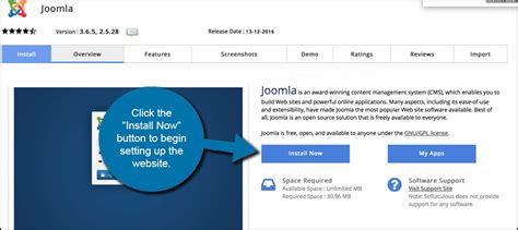 How To Install Joomla Using Softaculous Greengeeks