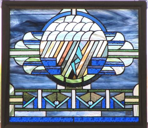 Cobalt Blue Stained Glass Window Pottery Designs
