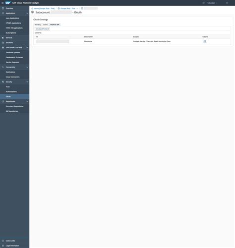 Sap Cloud Platform Neo Avantra Documentation