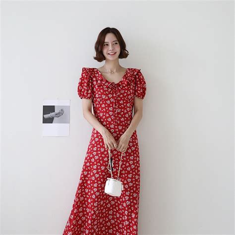 레미떼 양브이러플 맥시원피스