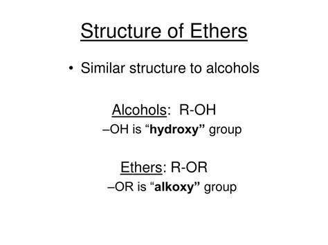 PPT Alcohols Phenols Thiols And Ethers PowerPoint Presentation Free Download ID