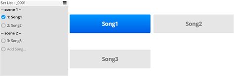 Light Theme Breaks In Set List Grid Cantabile Cantabile Community