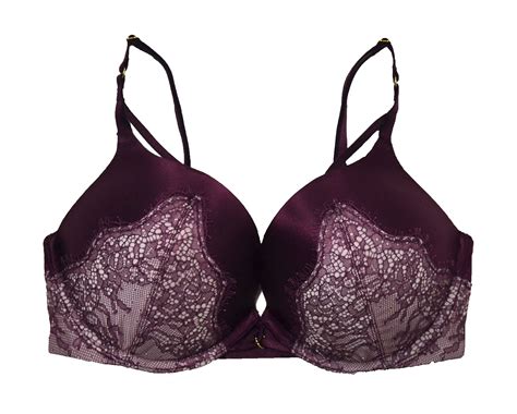Victorias Secret Bombshell Miraculous Plunge Push Up Add 2 Cups Bra Ebay