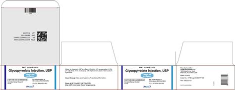 Glycopyrrolate Injection Package Insert
