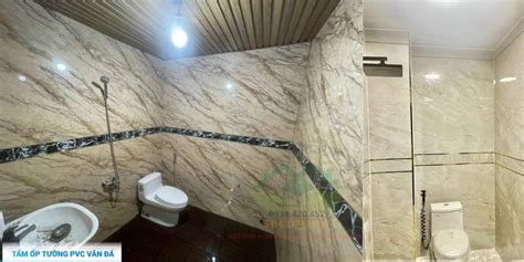 Báo giá thi công ốp tường vách tivi tấm nhựa pvc giả đá tráng gương