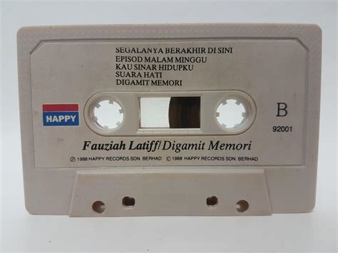 KASET FAUZIAH LATIFF DIGAMIT MEMORI Hobbies Toys Music Media CDs DVDs On Carousell