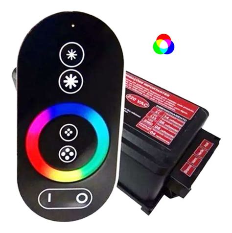Kit Sodramar Led Eco Rgb W At M Comando Touch Rgb Parcelamento Sem Juros