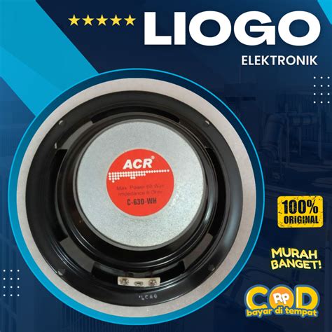 Jual Speaker ACR Inch ACR WH ACR Woofer Inch C WH C WH Shopee Indonesia