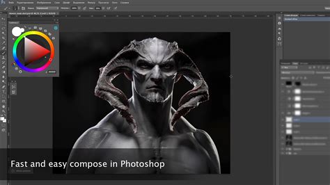 Artstation Full Pipeline Of Highpoly Character Render In Marmoset 4 Compose In Ps Ruseng