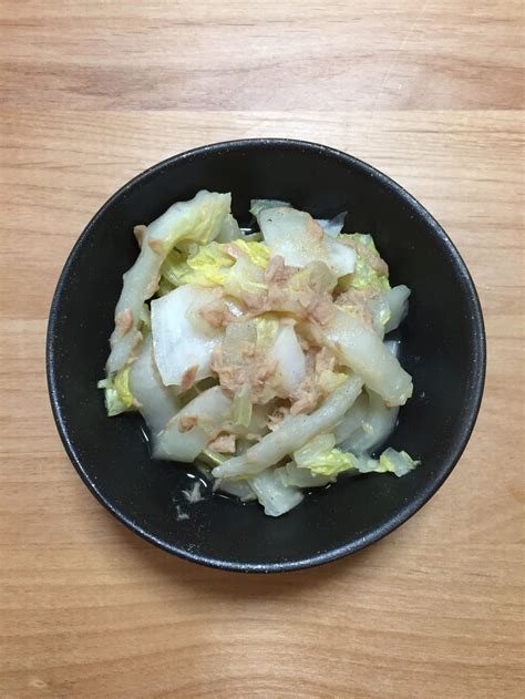 白菜のツナ和え By Chatmongol 【クックパッド】 簡単おいしいみんなのレシピが395万品