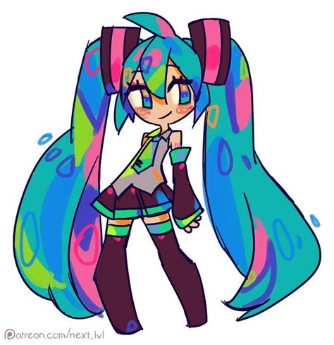 Miku Box Art Redraw By Next Lvl On Deviantart
