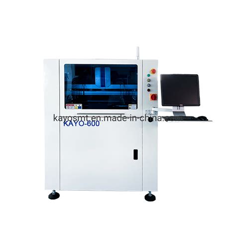 High Precision Fully Automatic Smt Stencil Printer High Speed Pcb Screen Printer For Production